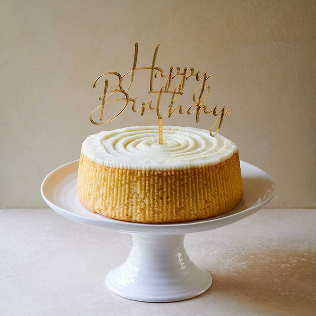 Lemon Birthday Cake | Meg Rivers Artisan Bakery